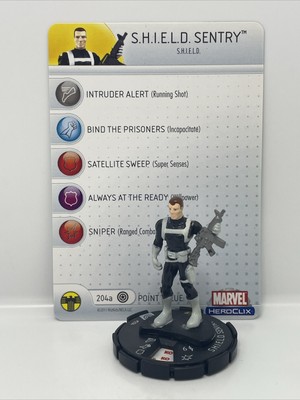 Marvel Heroclix S.H.I.E.L.D Sentry 204 - Captain America | eBay