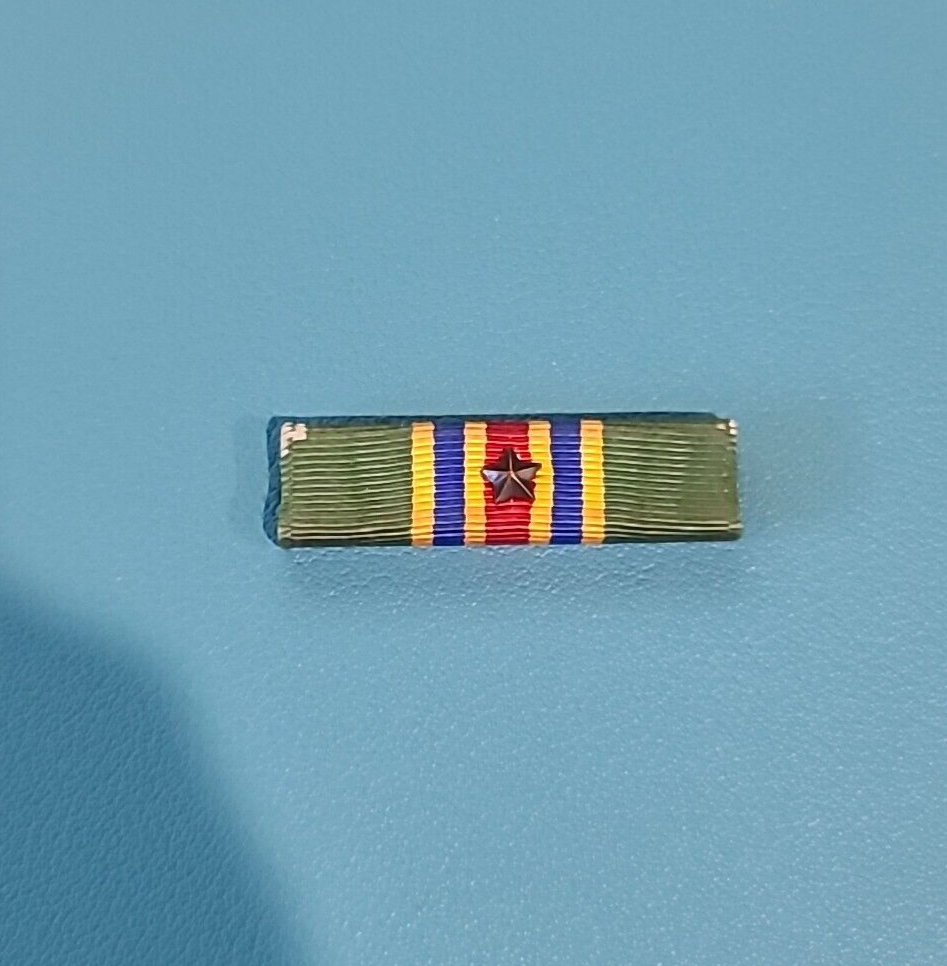 Navy Meritorious Unit Commendation Ribbon Bar with Bronze Star Device ...