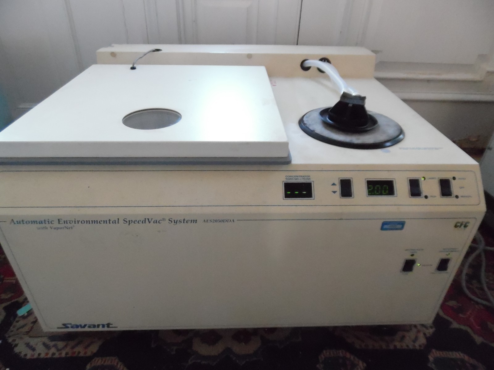 Savant AES2050DDA-220 Automatic Environmental Speedvac Vapornet & Rotor ...