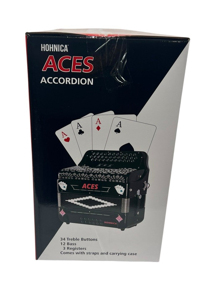 Hohner Hohnica ACES II 34 Button 3 Switches Key of FBE (FA) Diatonic ...