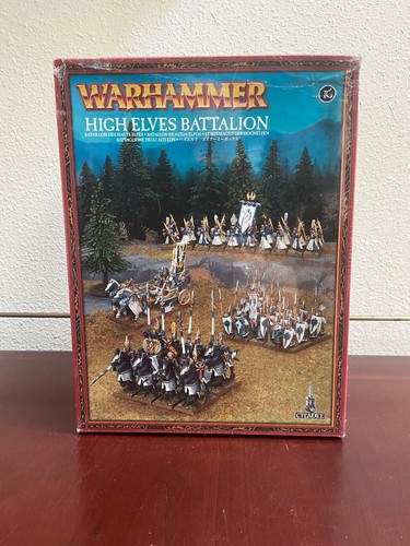 Warhammer Old World - High Elves Batallion | eBay