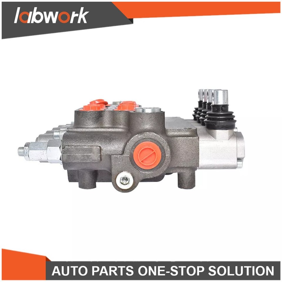 Hydraulic Control Valve SAE 4 Spool 21 GPM w/conversion 3600 PSI | eBay