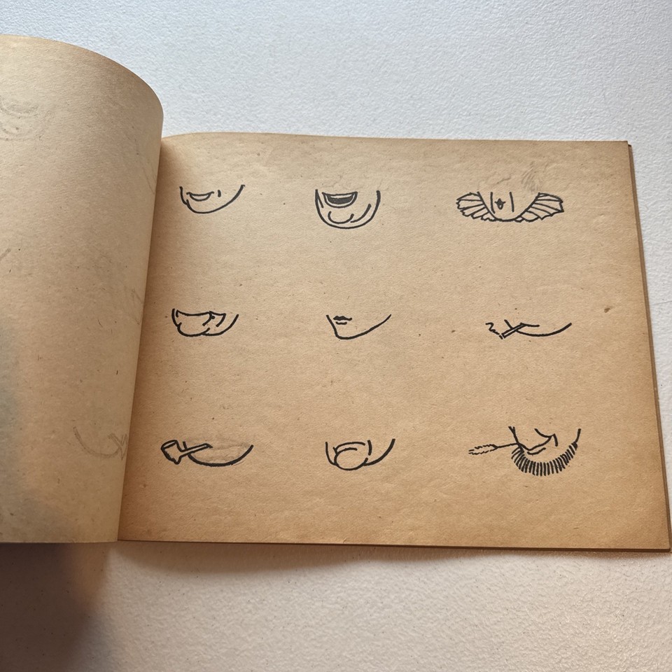 Vintage 1940 Kopeefun Magic Copy Paper Kit Cartoon Art Book | eBay