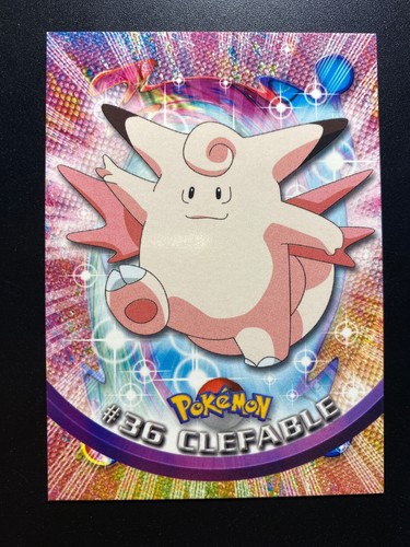 Clefable 36 Topps Pokemon Series 1 - TV Animation | eBay Australia