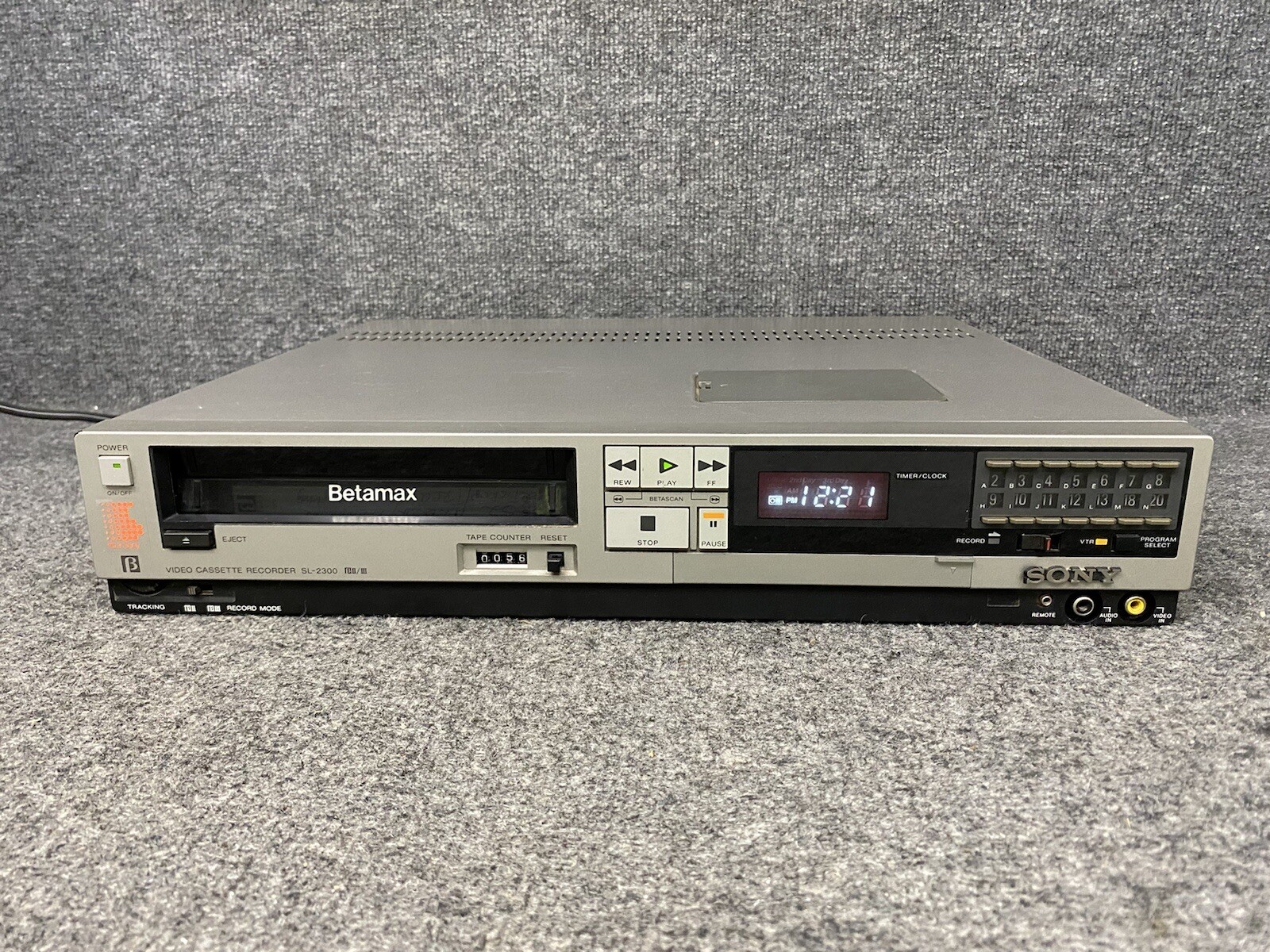 Vintage Sony Betamax SL-2300 Beta Video Tape Recorder | eBay