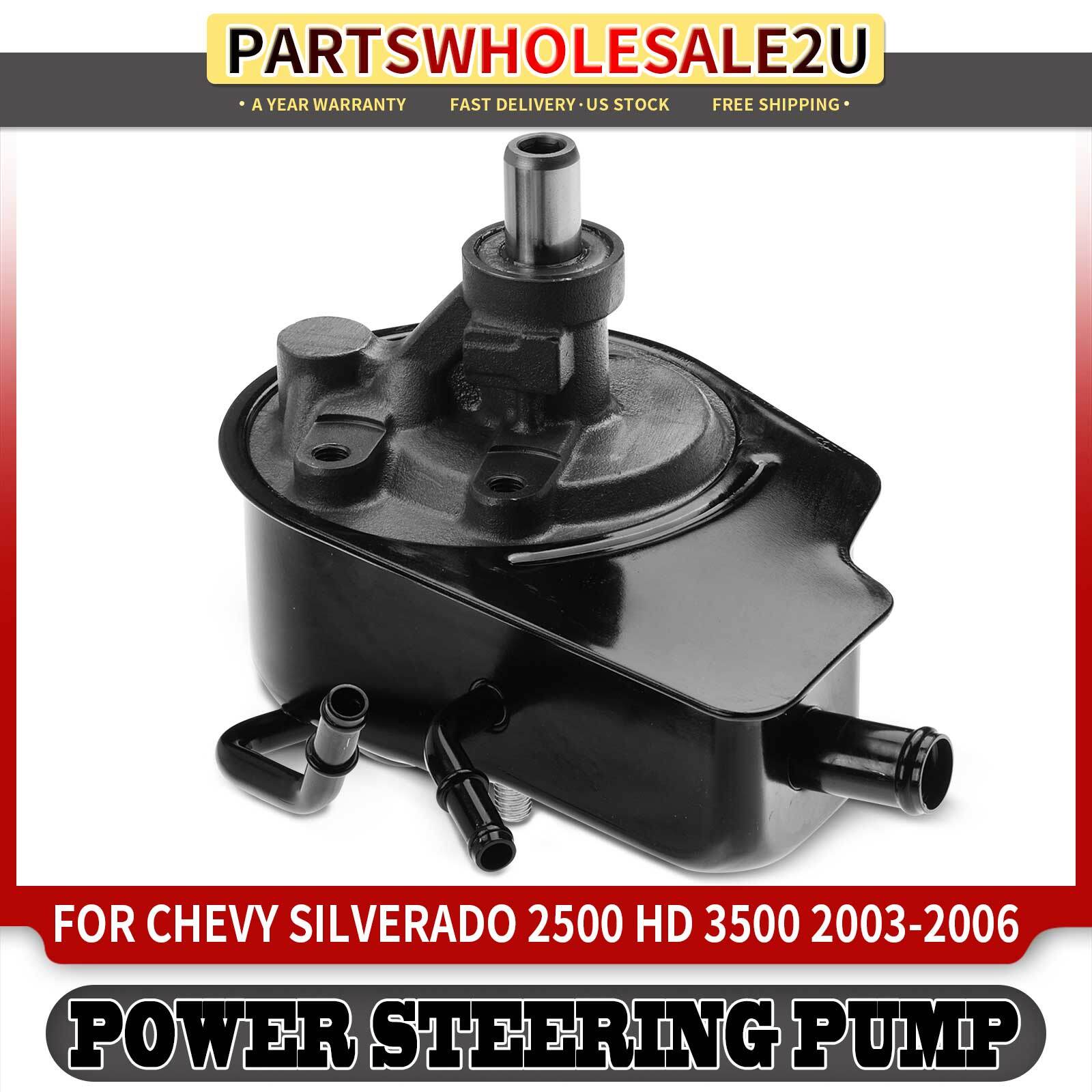 Power Steering Pump w/ Reservoir for Chevy Silverado 2500 3500 GMC ...