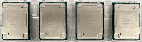 LOT OF 4x SR3J5 INTEL XEON GOLD 6154 3.00GHZ 18-CORE 24.75MB 200W CPU ...