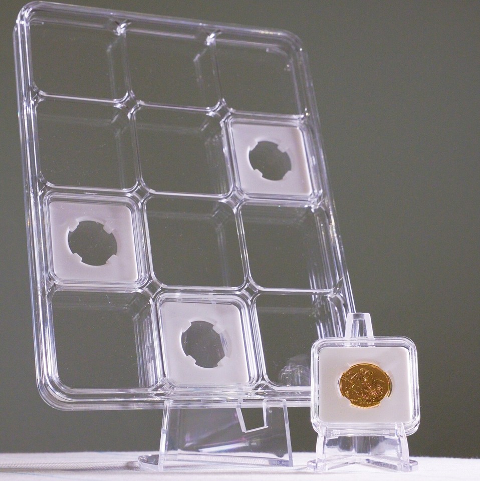 10x Sovereign, Britannia Coin Display Capsule (Better than Lighthouse, Air-Tite) | eBay UK