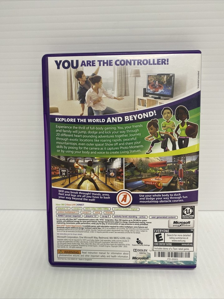 Kinect Adventures! Game for Xbox 360 - Motion-Sensing Fun- | eBay