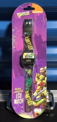 Teenage Mutant Ninja Turtles TMNT LCD Watch 2014 Viacom NEW Sealed | eBay