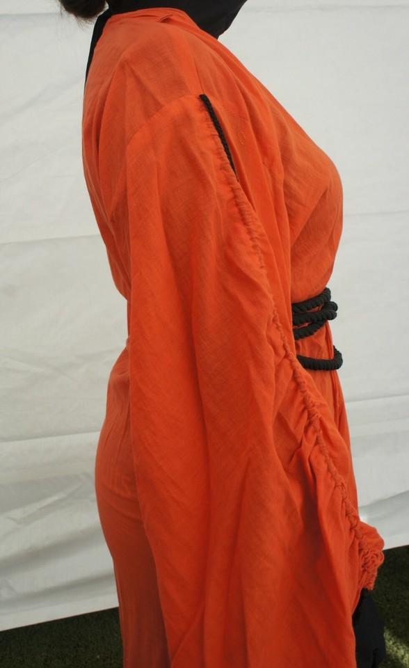 Medieval Occult Sheer Ritual Robe Halloween Witch Larp pagan Martial ...