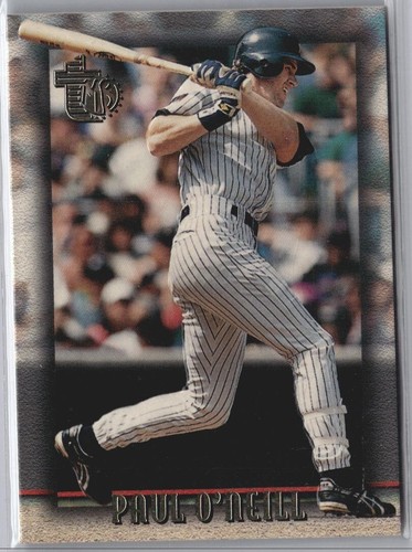 1995 (YANKEES) Topps Embossed #72 Paul O'Neill Baseball | eBay