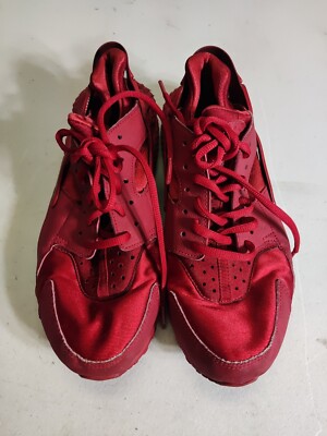 Size 5 - Nike Air Huarache Run All Red Womens Sneakers | eBay
