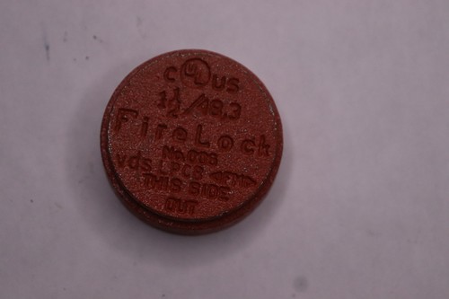 Victaulic Cap Grooved End Orange Enamel Coated Ductile Iron 1-1/2" 006 ...