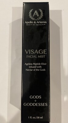Apollo & Artemis Visage FACIAL Mist Peptide Elixir 1 fl oz NIB | eBay