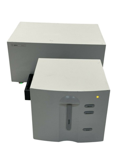 HP AGILENT 8453 UV-VISIBLE SPECTROPHOTOMETER G1103A W/G1369A LAN CARD ...