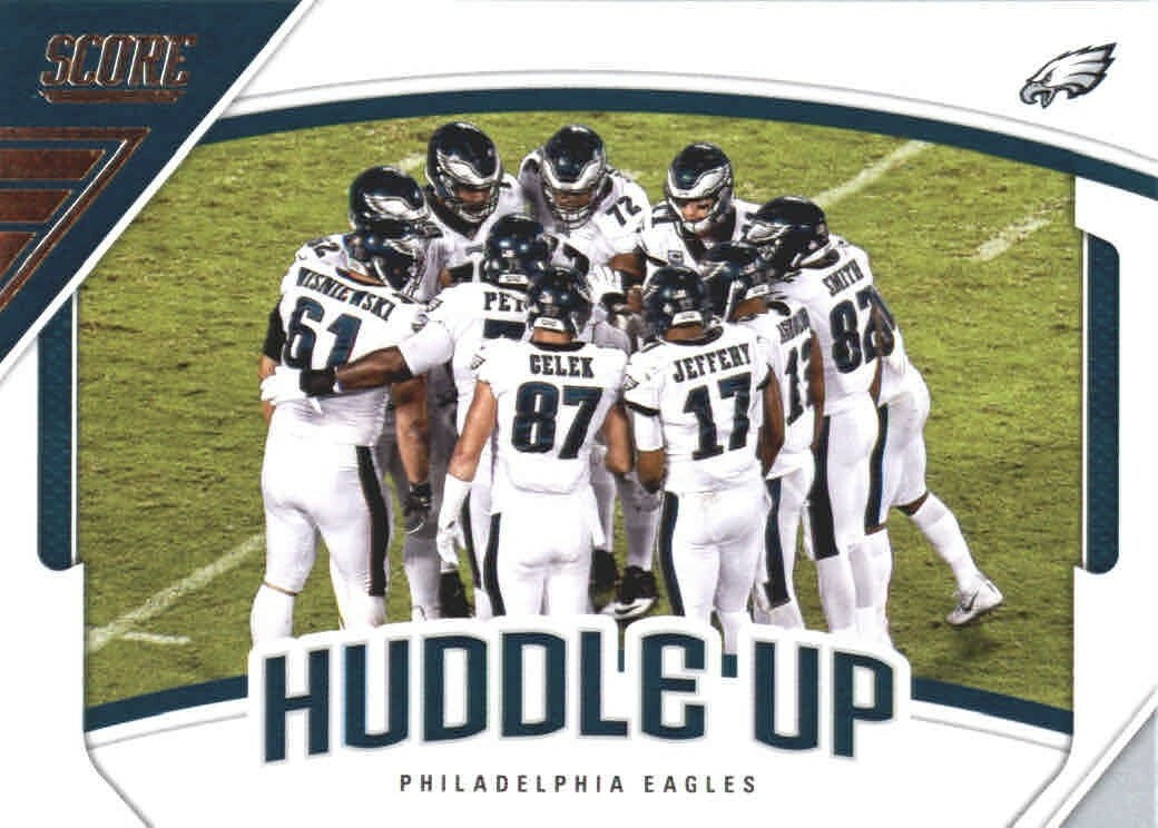 2018 Score Huddle Up Parallel Insert Football Card - You Pick - FREE ...