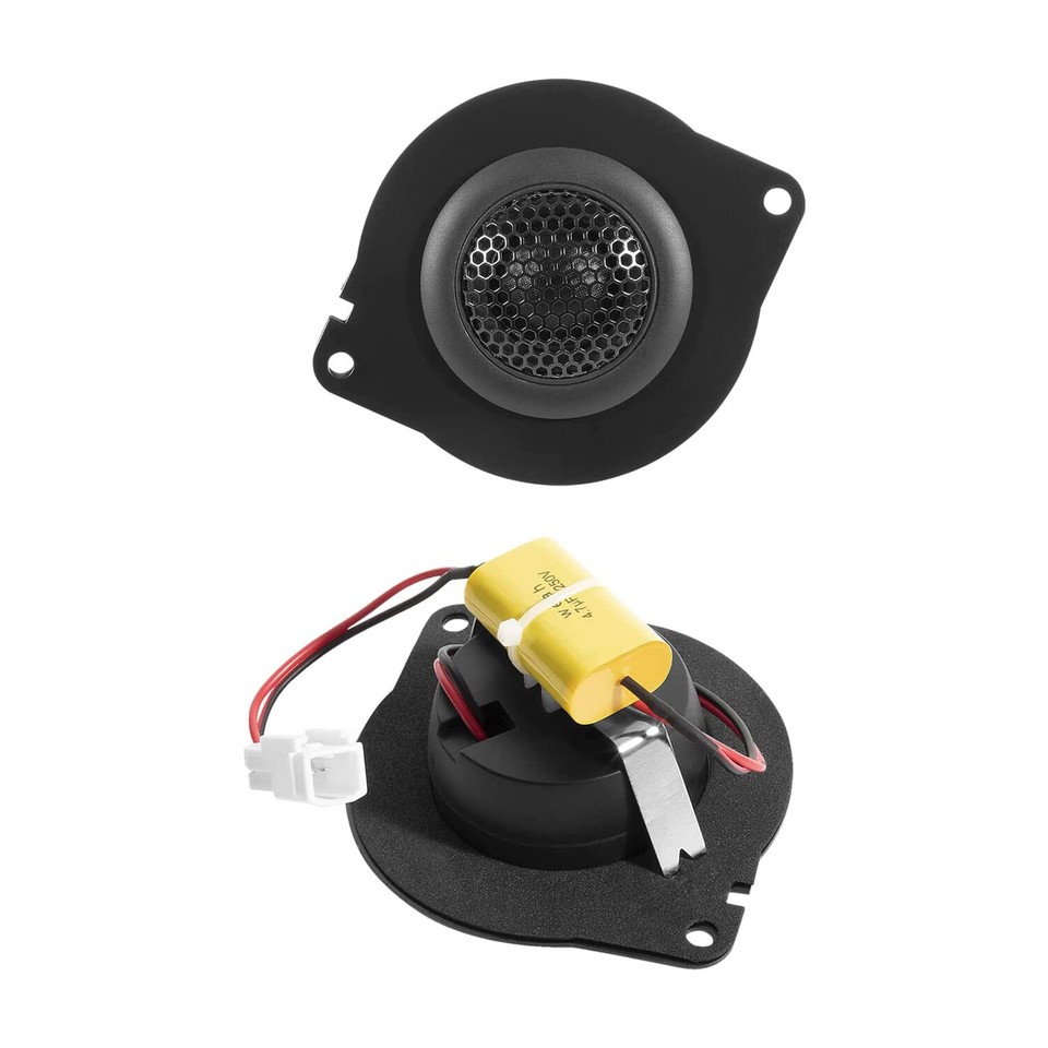 2PCS Super Tweeters Silk Dome Tweeters for Jeep Wrangler JL JLU JT 2018 ...