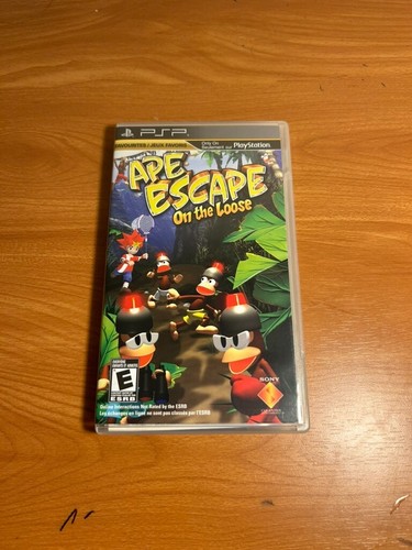 Ape Escape: On the Loose (Sony PSP, 2005) Complete In Box 711719860921 ...