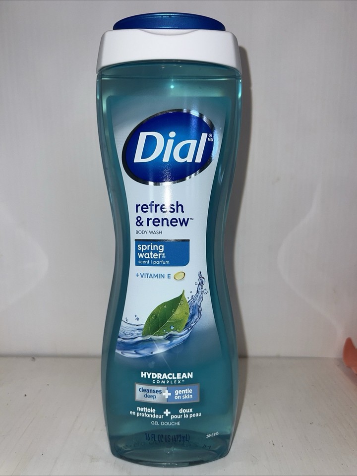 Dial Body Wash, Refresh & Renew Spring Water, 16 fl oz | eBay