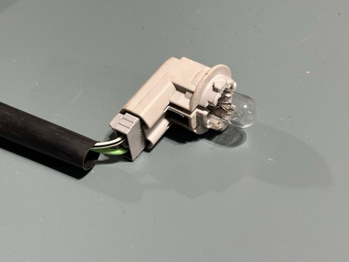 LICENSE PLATE LIGHT BULB SOCKET TRUNK LID LAMP LENS REAR BACK for LEXUS ...