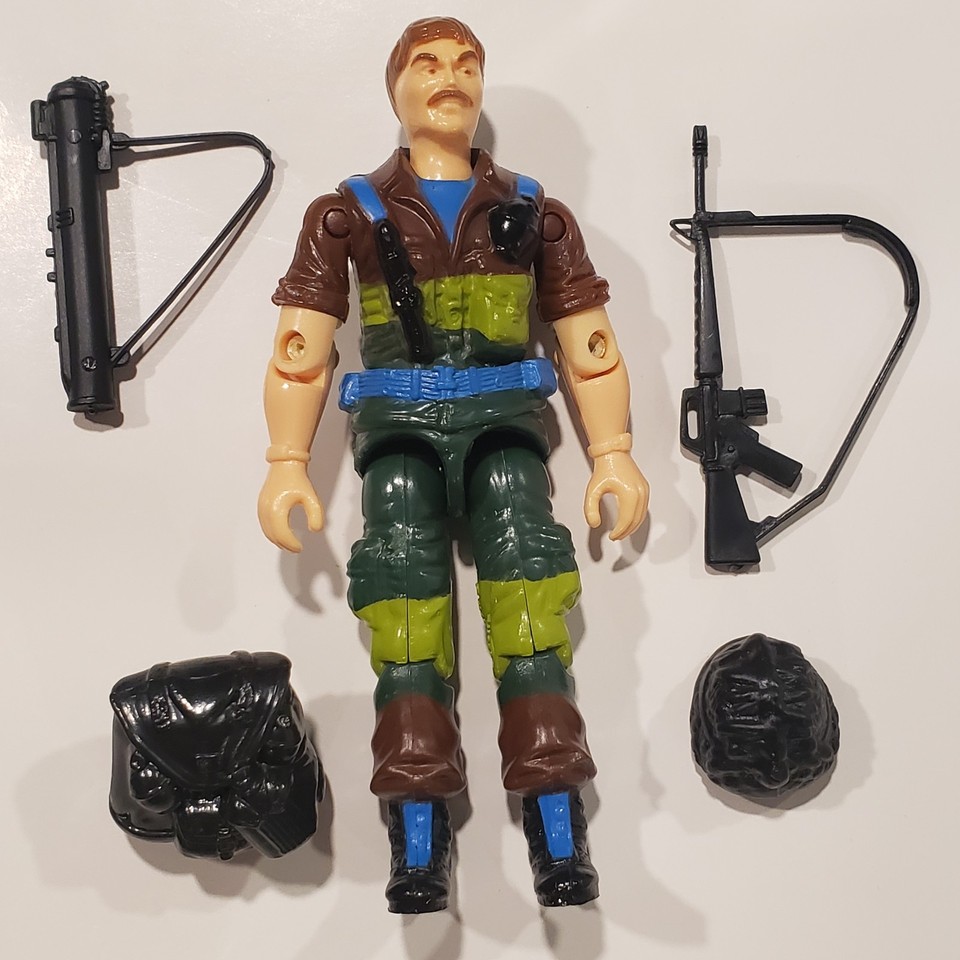 Hasbro 1989 GI Joe Slaughter's Marauders Footloose Figure 3.75" VTG ...