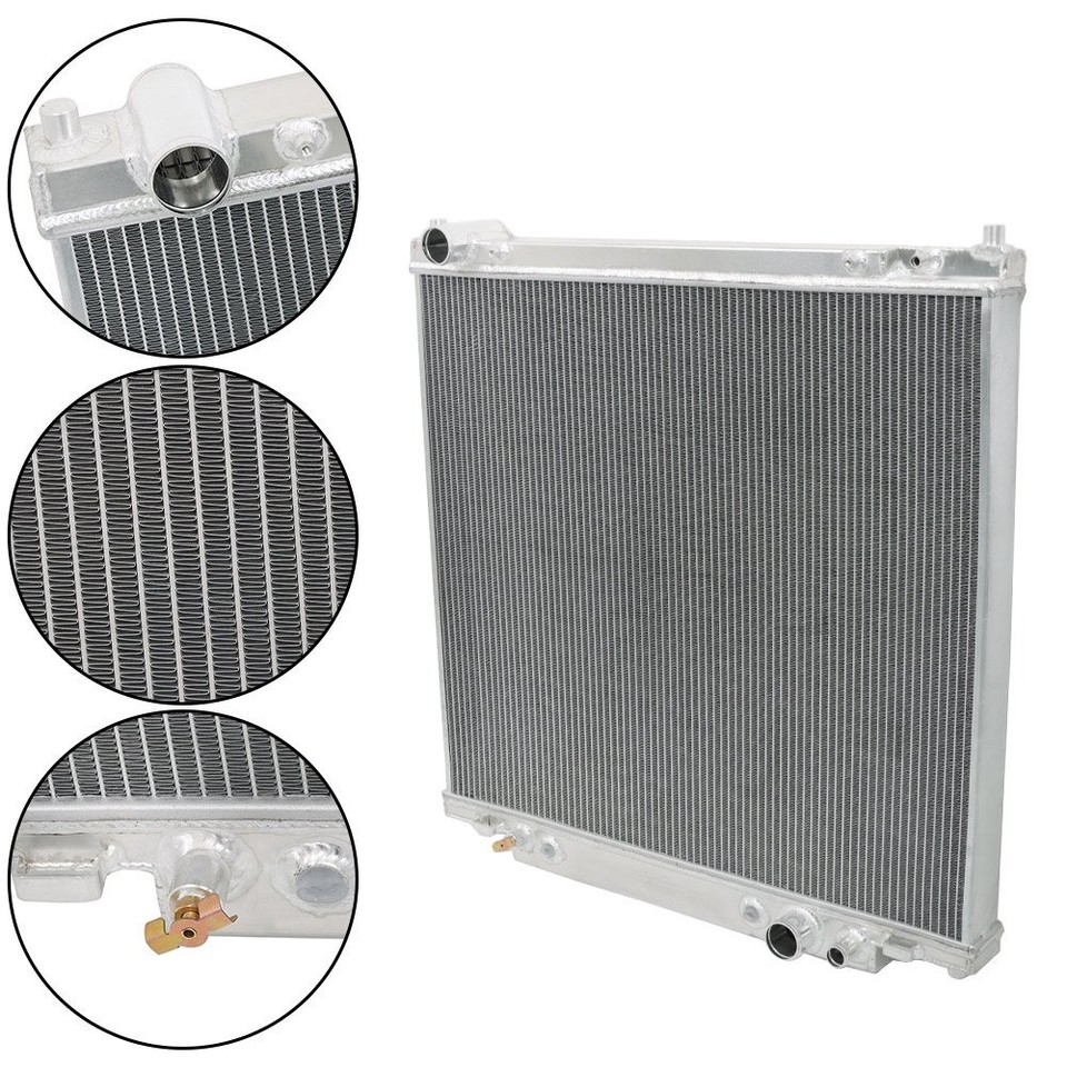 REA412171 Aluminum 4Row Radiator For 98-2005 Ford Excursion F150 F250 ...