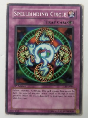 Spellbinding Circle, SYE-045, 1st Edition, Yu-Gi-Oh! | eBay