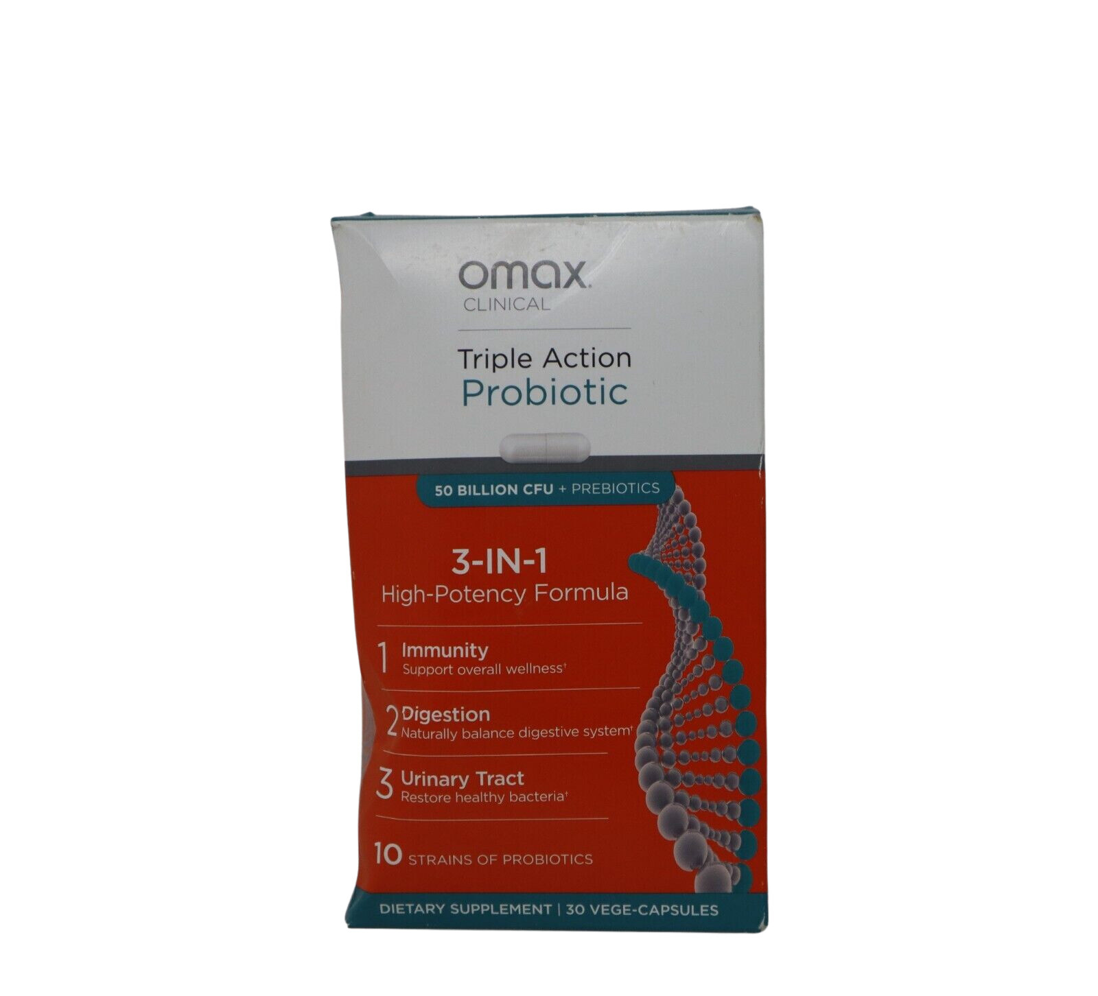 Omax Triple Action Probiotic 30 Capsules for sale online | eBay