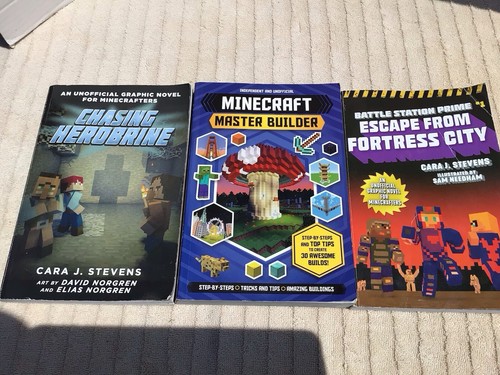 Minecraft Books Unofficial Mixed Lot Of 3 | eBay
