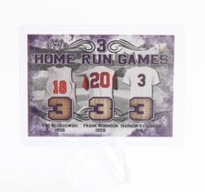 2021 Leaf Lumber - 3 Home Run Games Relics Frank Robinson, Harmon ...