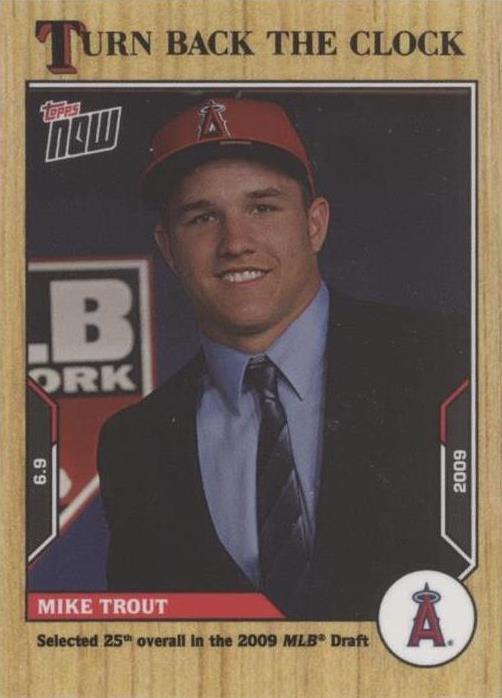 2021 Topps Now Turn Back the Clock - Mike Trout #70 /2753 for sale ...