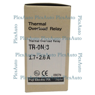 1PCS New TR-0N/3 TR0N/3 1.7-2.6A FUJI Thermal Overload Relay | eBay