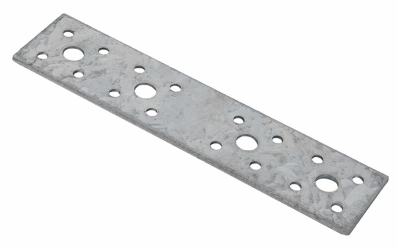 Dual Coated Heavy Duty Flat Connector Plate 40 X 175mm - 3mm Thick for ...