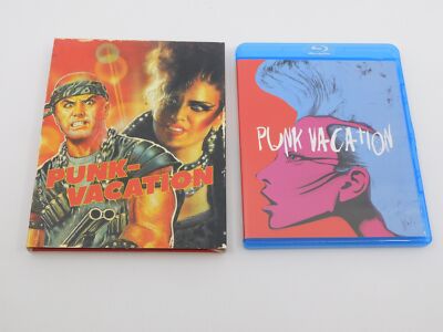 Punk Vacation (Blu-ray, 1990) Vinegar Syndrome w/Slipcover 855011004093 ...