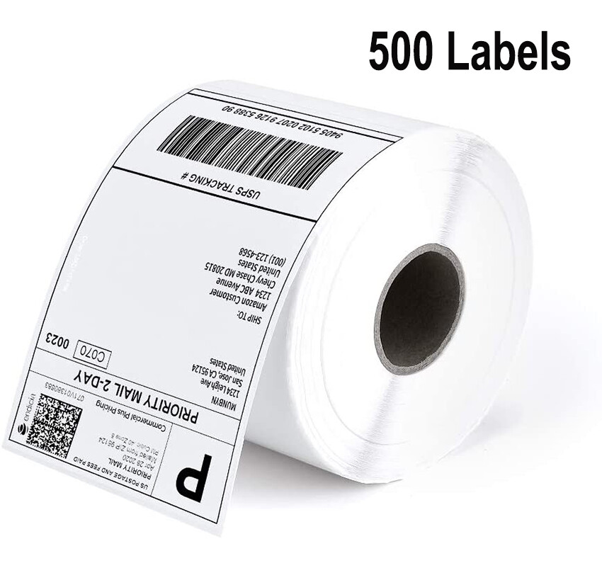 Thermal Label Printer Shipping Barcode Label Machine 4x6 USB Royal Mail ...