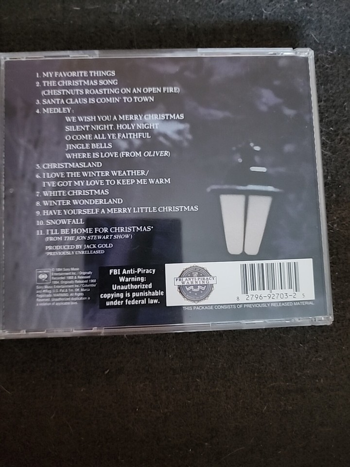 Snowfall: The Tony Bennett Christmas Album (CD, 1994, Columbia) CK ...