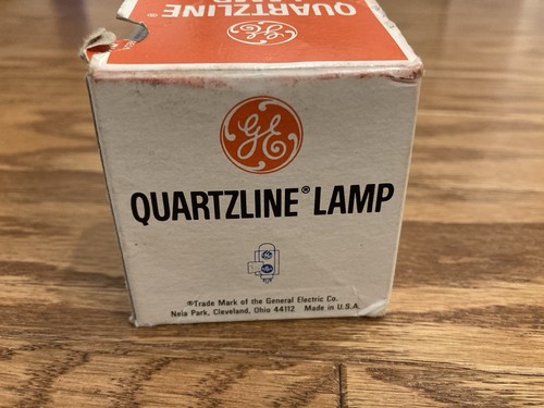 GE General Electric Quartzline Lamp Vintage Projector Bulb EHL 300W ...