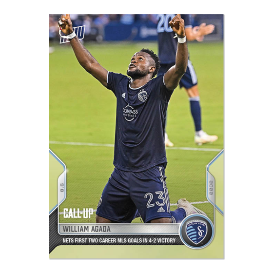 2022 Topps Now MLS - Call-Up #159 William Agada for sale online | eBay