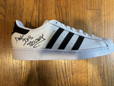Signed Daryl McDaniels DMC from Run DMC Adidas Superstar Shoe Autograph ...