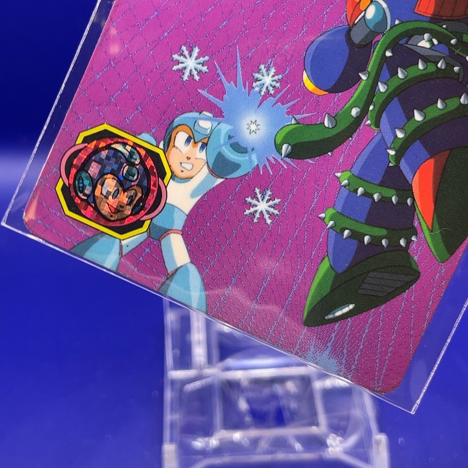 Mega Man vs Plant Man - Mega Man 6 Rock Man CG Capcom 1994 Japan #001 ...