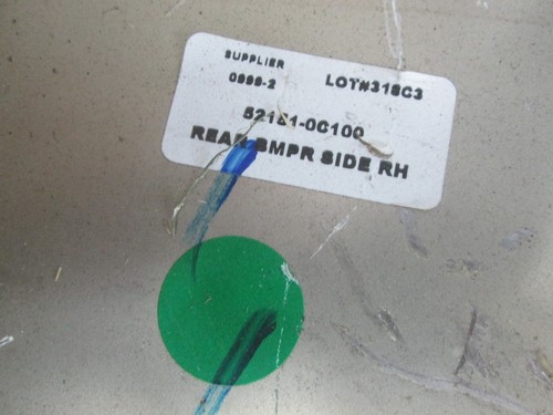 2014 - 2016 Toyota Tundra Original OEM Right RH Rear Bumper End Cap ...