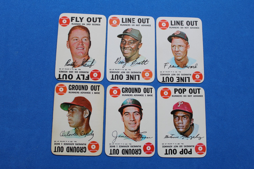 1968 TOPPS PLAYING CARDS 6 CARD LOT FRANK HOWARD, ORLANDO CEPEDA ...