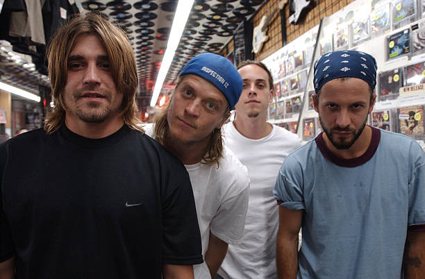 Puddle of Mudd at Puddle of Mudd performs at Looney Tunes CD Store- Old ...