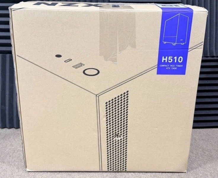 NZXT H510 Compact ATX Mid-Tower PC Gaming Case - White/Black | eBay