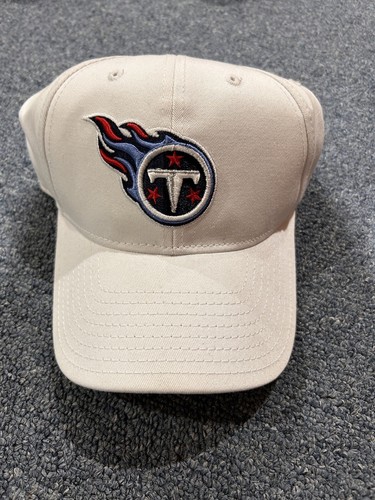 NFL Men's Tennessee Titans White Baseball Cap Hat Adjustable ...