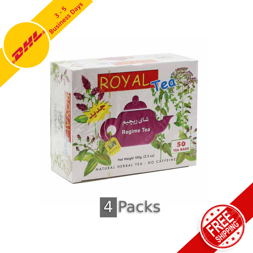 4 PACKS Royal Regime Herbal Tea Weight Loss Diet Slimming Fast Shipping ...