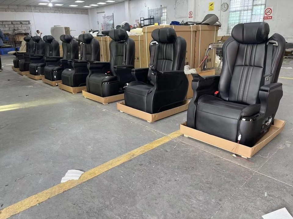 Luxury van Mercedes Sprinter Transit Captain Chairs Executive Seats ...