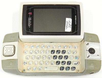 Sharp Sidekick iD PV150 - White and Gray ( T-Mobile ) Rare Side Flip ...