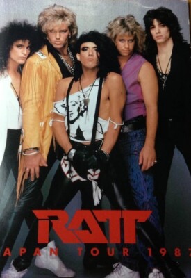 RATT Japan Tour Program 1987 | eBay